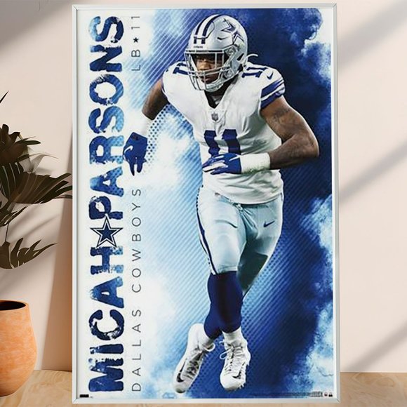 Art | Nfl Dallas Cowboys Micah Parsons Premium Poster | Poshmark